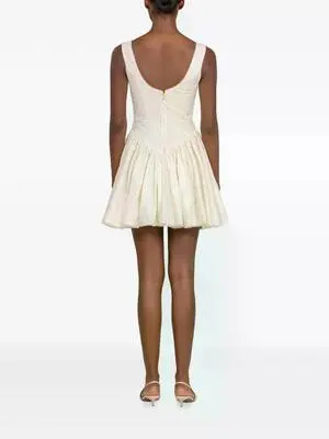 Agua Bendita Pluma Playa Eyelet Mini Dress