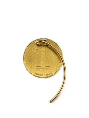 WANDA NYLON Nina Simone Coin Earring
