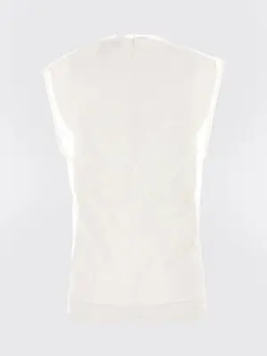 Sportmax Printed Tulle Top