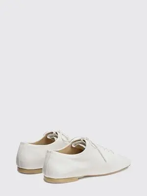 LEMAIRE Souris Leather Derby Shoes - White