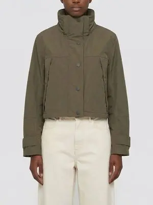Burberry Nylon Windbreaker Jacket - Green