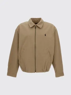 Polo Ralph Lauren Cotton Shirt Jacket With Embroidered Logo