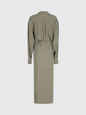 Federica Tosi Silk Blend Wrap Dress