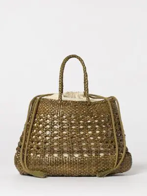 Dragon Diffusion Santa Cano Woven Leather Bag - Green