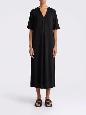 Momoni Lurex Jersey Midi Dress
