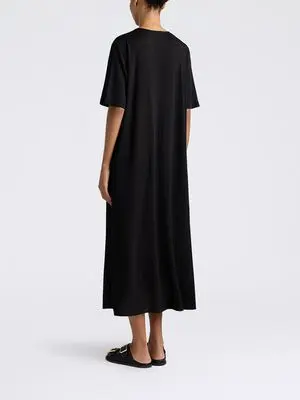 Momoni Lurex Jersey Midi Dress
