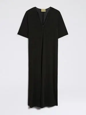 Momoni Lurex Jersey Midi Dress