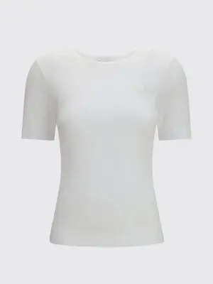 GANNI Organic Cotton T-shirt - White