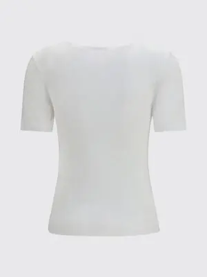 GANNI Organic Cotton T-shirt - White