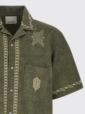 Isabel Marant Étoile Zekim Embroidered Cotton Shirt