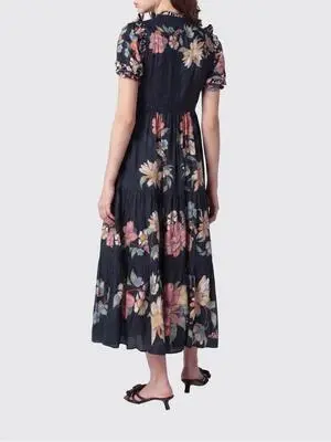 Farm Rio Cotton Blend Midi Dress
