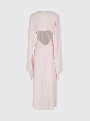Federica Tosi Chiffon Dress With Cape