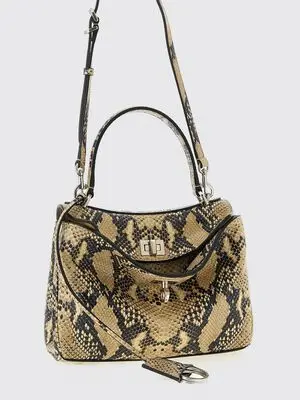 Balenciaga Rodeo Python Print Leather Bag