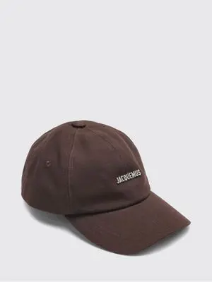 Jacquemus Cotton Baseball Cap - Brown