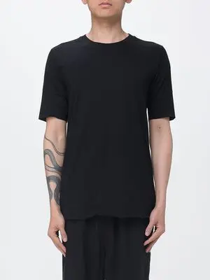 THOM KROM Cotton T-shirt With Contrast Stitching