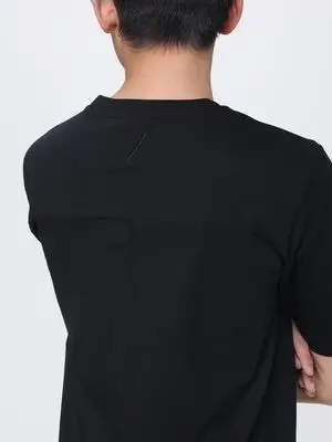 THOM KROM Cotton T-shirt With Contrast Stitching