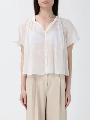 FORTE_FORTE Cotton And Silk Shirt - Ivory