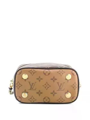 LOUIS VUITTON Reverse Monogram Canvas Vanity Pm Satchel - Brown