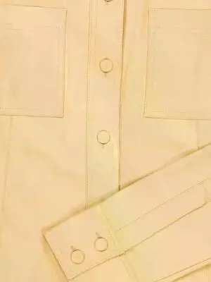 Stella McCartney Alter Mat Button-down Midi Dress - Neutrals