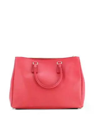 Prada Double Zip Lux Saffiano Leather Large Tote Bag