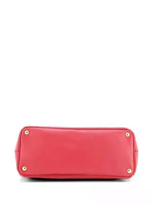 Prada Double Zip Lux Saffiano Leather Large Tote Bag