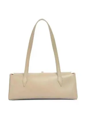 Vera Wang East-west Leather Shoulder Bag