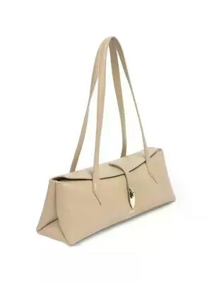 Vera Wang East-west Leather Shoulder Bag