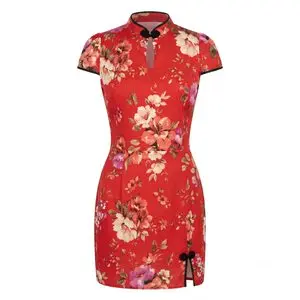 Yumi Kim Xiu Dawn Dress - Red