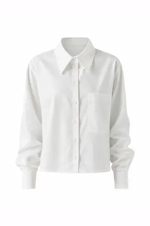 EXQUISE Theodora Long Sleeve Shirt – Ecru