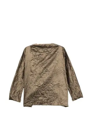 DANIELA GREGIS Silk Blouse - Brown