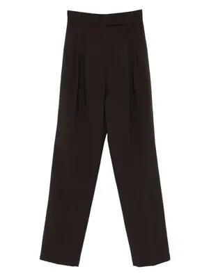 THE FRANKIE SHOP Bea Suit Trousers - Brown