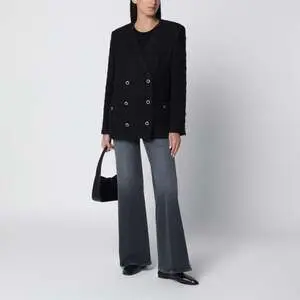 MOTHER The Hustler Roller Sneak Jeans - Grey