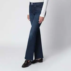 MOTHER The Weekender Jeans In Dark Washed Denim