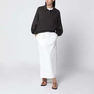 LISA YANG Dark Green Etta Cashmere Sweater