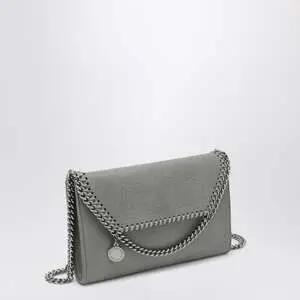 Stella McCartney Light Falabella Crossbody Wallet Bag - Grey