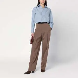Bottega Veneta Trousers In Wool Blend