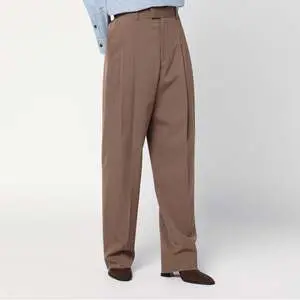 Bottega Veneta Trousers In Wool Blend