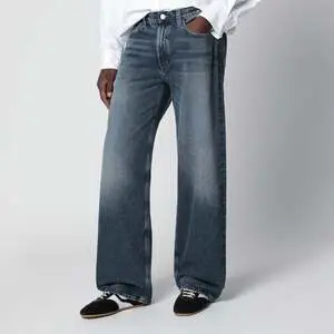 AGOLDE Luka Jeans In Washed Dark Indigo Denim