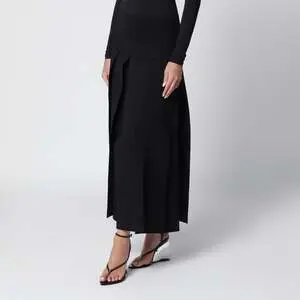 Alaïa Pleated Midi Skirt