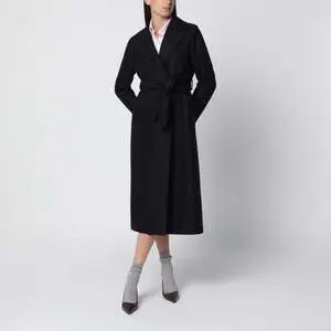 Harris Wharf London Wool Wrap Mini Coat