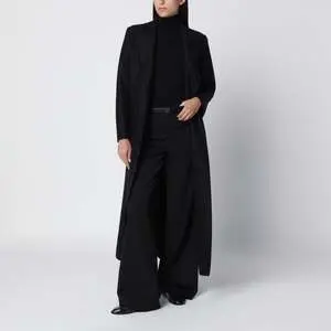 Harris Wharf London Long Double-breasted Wool Coat