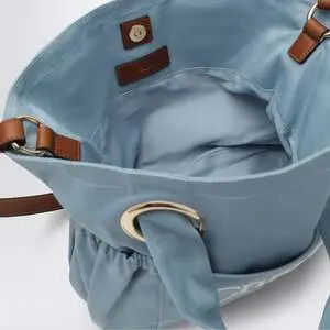 Chloé Light Tote Bag With Embroidered Logo