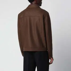 Harris Wharf London Wool Overshirt Jacket