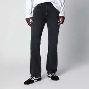 JEANERICA Vintage-effect Casual Jeans - Black