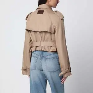 JW Anderson Short Cotton Trench Coat
