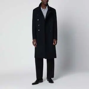 TOM FORD Midnight Wool Double-breasted Coat