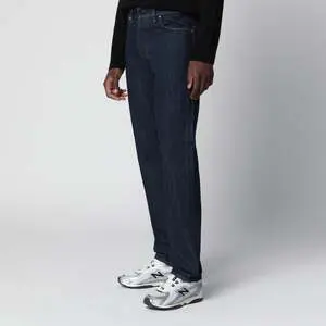 Stone Island Regular Straight Jeans In Rinsed Denim