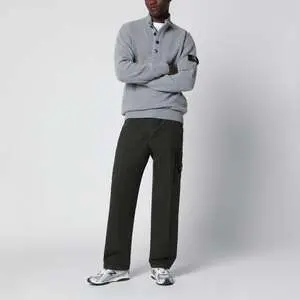 Stone Island Mélange Wool Blend Sweater