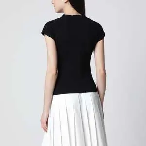 Loewe Small-fit Cotton-blend T-shirt - Black