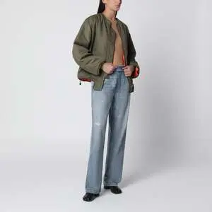 MAISON MARGIELA Wide-leg Jeans With Carpenter Pockets - Blue